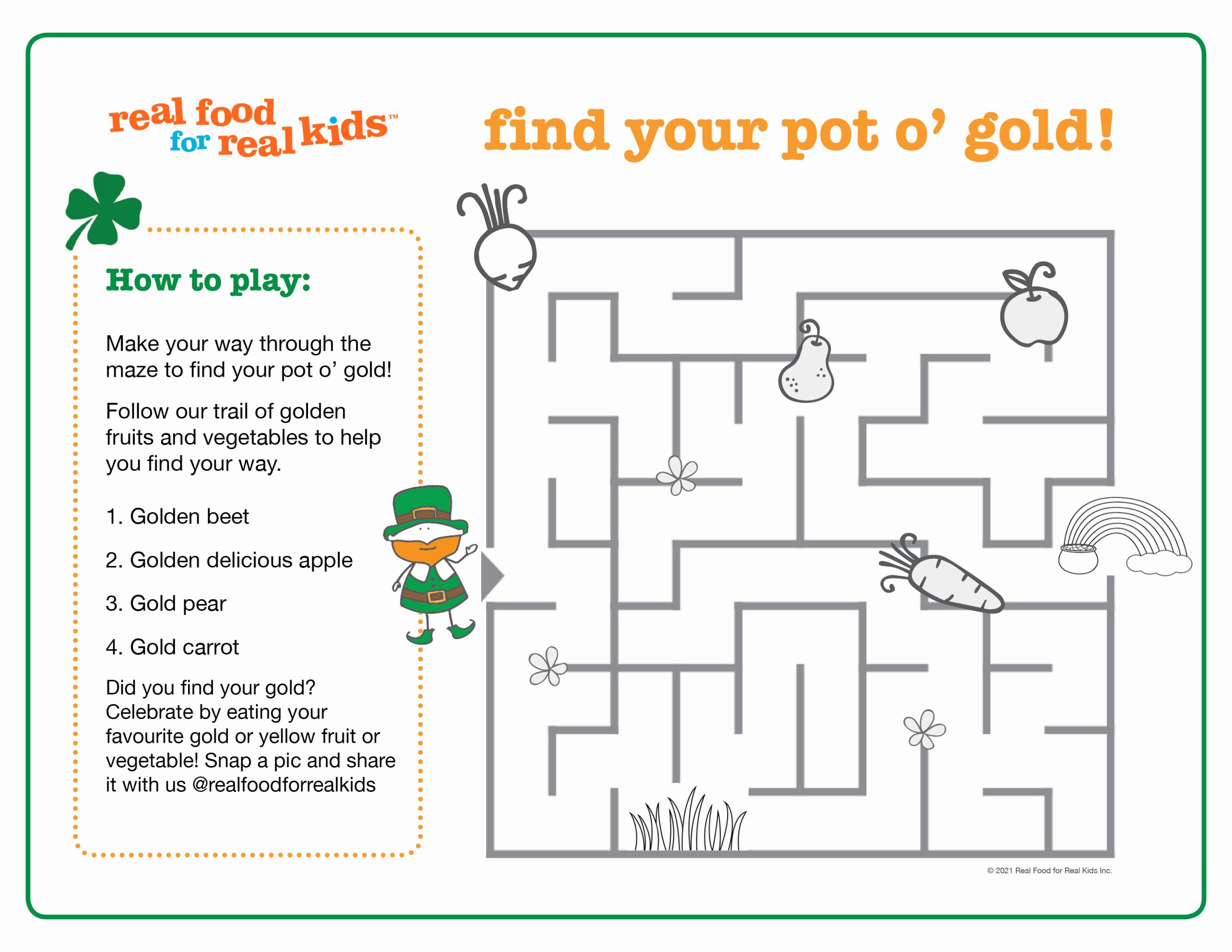 Find your Pot o' Gold!