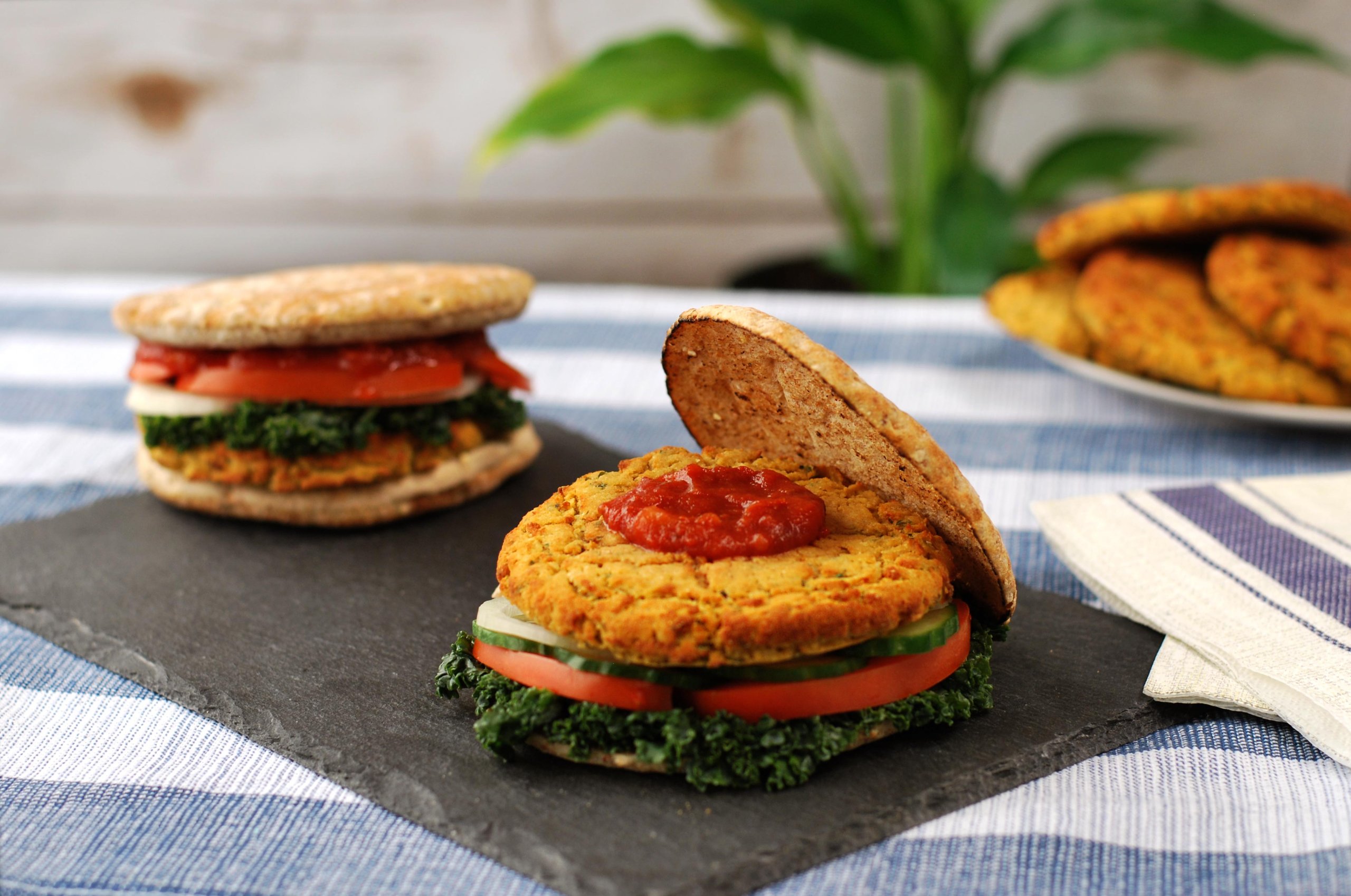 chickpea patties video