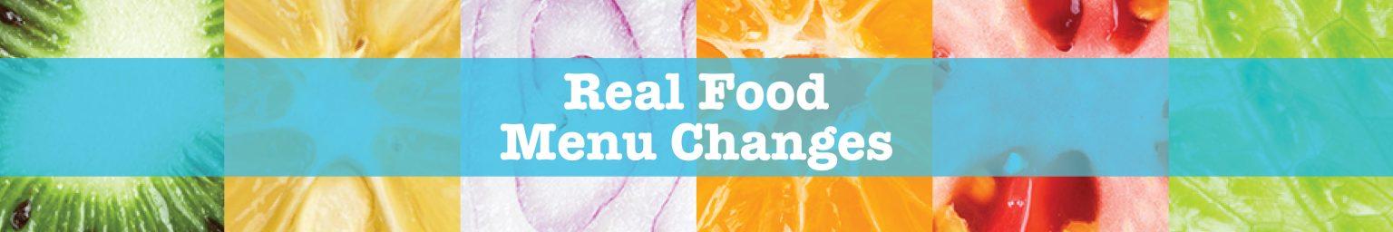 Standard Menu - Real Food For Real Kids